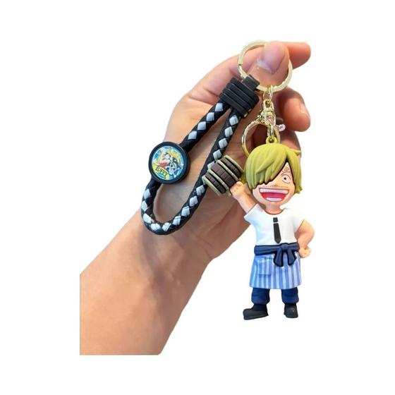 Macaco D Luffy Roronoa Zoro ONE PIECE Chaveiro Chaveiro De Desenho ...