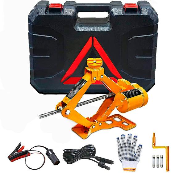 Macaco Elétrico E Chave Impacto Para Carro 12v Com Maleta - Gorillaz ...