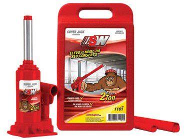 Macaco Hidráulico Garrafa 2 Toneladas SW - Super Jack - Macaco ...