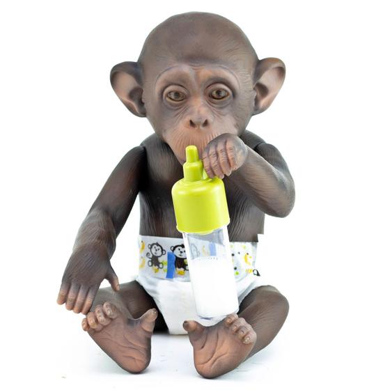 Macaco Little Caco Boneco De Vinil Macio - Omg Kids - Bonecos ...