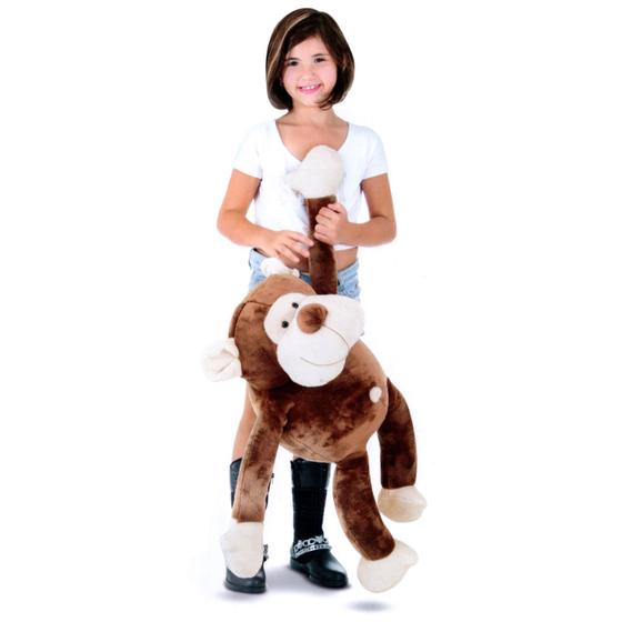 Macaco Pelúcia Infantil Paixão Grande Macaquinho Fofinho - Cortex ...