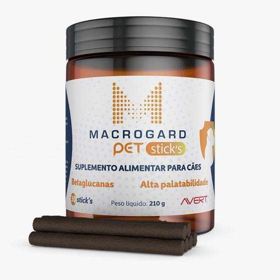 Macrogard Pet Sticks Suplemento Alimentar 30 Sticks 210g - AVERT ...