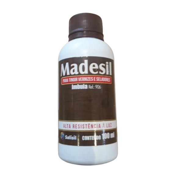Madesil Tingidor De Verniz Imbuia 100Ml - Salisil - Verniz e Stain ...