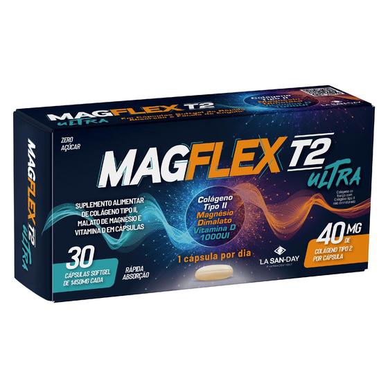 Magflex T2 Ultra (30 Cápsulas) - La San-Day - Inibidor de Apetite - Magazine Luiza