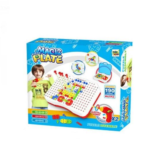 Magic Plate Ferramentas com Parafusadeira TOY KING - Bancada de ...