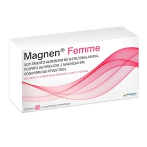Magnen Femme com 30 Comprimidos Revestidos - Medicamentos - Magazine Luiza