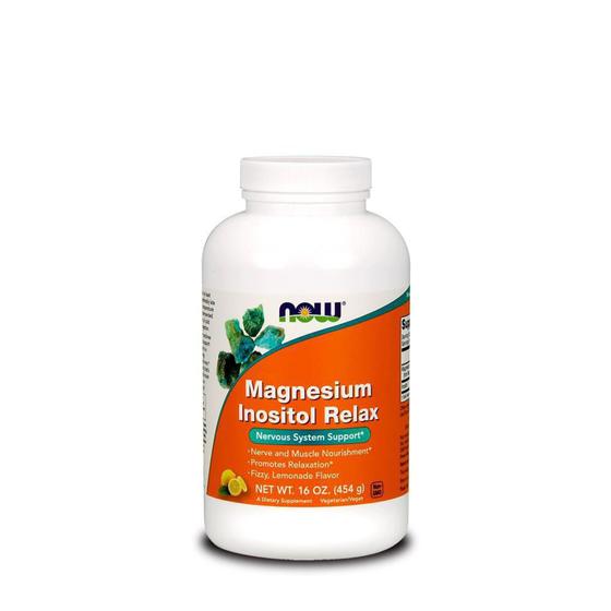 Magnésio E Inositol Relax Powder Magnesium Inositol 454g Now - Now ...
