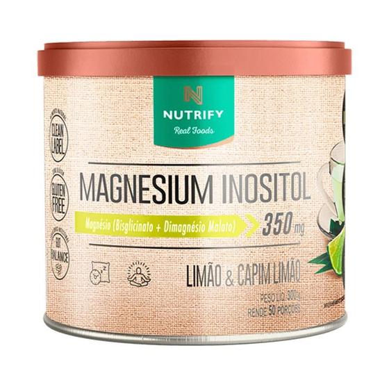 Magnesium Inositol 300g - Nutrify - Cloreto de Magnésio / Magnésio ...