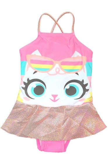 Maio Kids Menina Infantil Roupa De Praia Proteção Uv Puket - Maiô ...