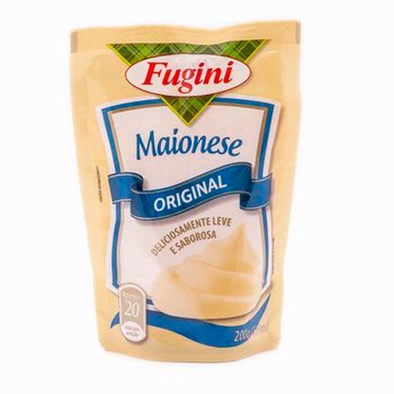 Maionese Fugini Sache 200g Caixa com 18 e 36 Unidades - Maionese ...