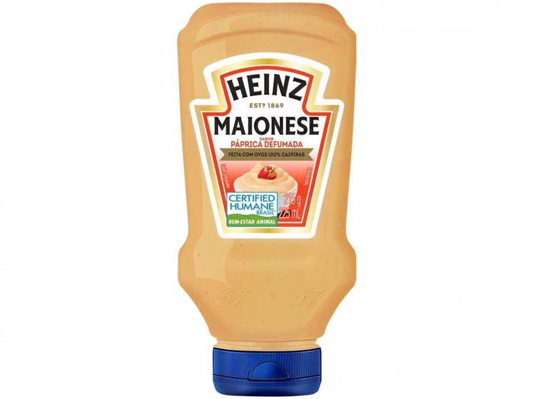 Maionese Heinz Páprica Defumada 215g - Páprica - Magazine Luiza