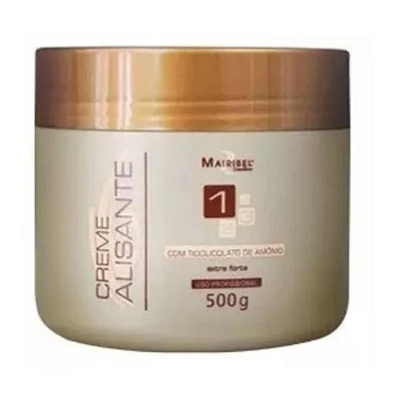 Mairibel -Creme Alisante com Tioglicolato- 500g - Alisamento de Cabelo ...