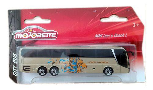Majorette Onibus City Bus 1:64 Man Lions Coach L Lions - Carrinhos e ...