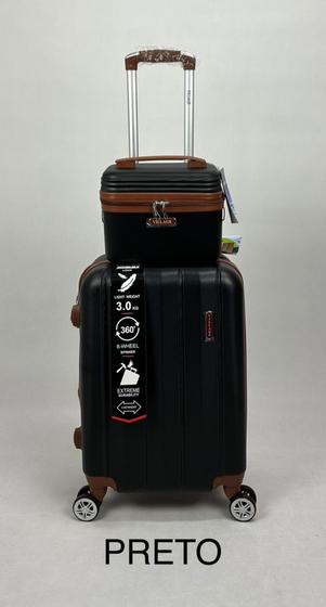 Mala de Bordo 10kg Village com Frasqueira e Expansível Luxo - Mala de ...