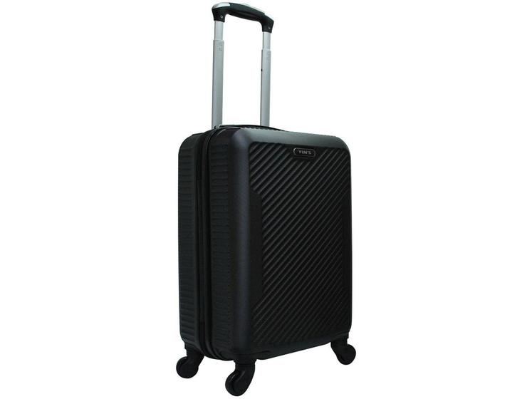 Mala de Bordo Yins Pequena 30kg Rígida - com Giro 360 YS21027P Preta ...