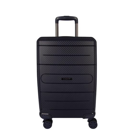 Mala de Viagem Bordo com Rodas Giro 360 Rígida Berlim Black Le Postiche ...