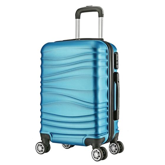 Mala de Viagem Grande 23Kg Eagle 77x48x30 Em Abs C/ Rodinhas 360 AS67 ...