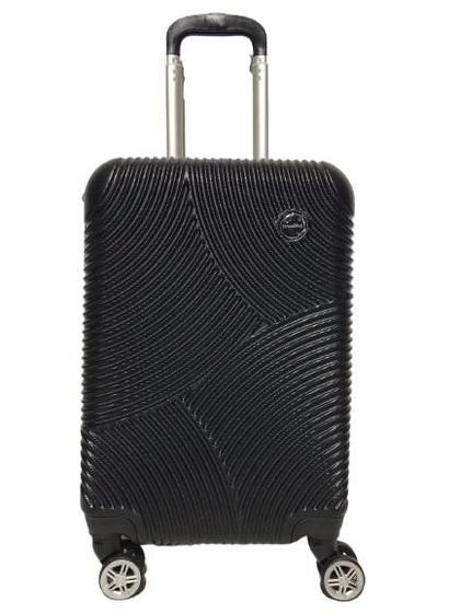 Mala De Viagem Grande ABS Grandbag Rodas 360 Preta Quadrada - Mala ...
