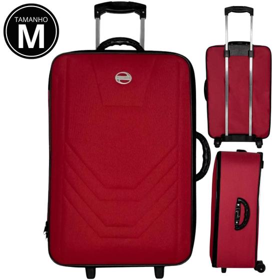 Mala de Viagem Média 23kg com 2 alças e 2 rodinhas Village - Mala ...