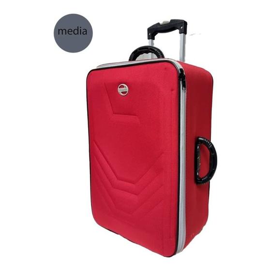 Mala de Viagem Média Village M vermelha - Mala Avulsa - Magazine Luiza