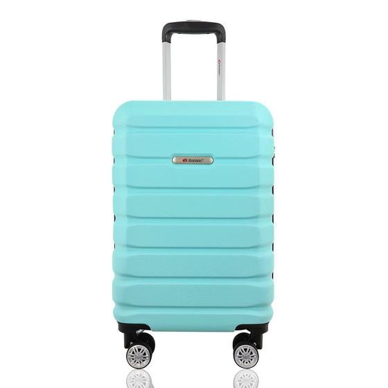 Mala Rígida De Fibra 360 Tamanho Pequena - Gladiador - B3 - Aqua - Mala ...