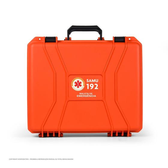 Maleta Case De Emergência Samu 192 Resistente A Quedas (Aph ...