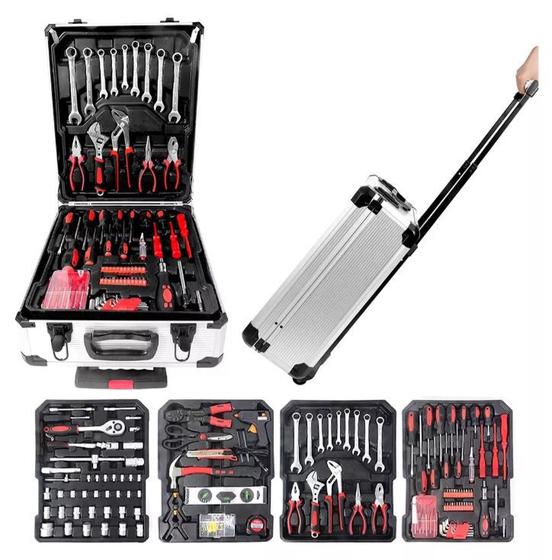 Maleta De Ferramentas 186 Peças Com Rodinha E Fechadura - BEST - Maleta ...
