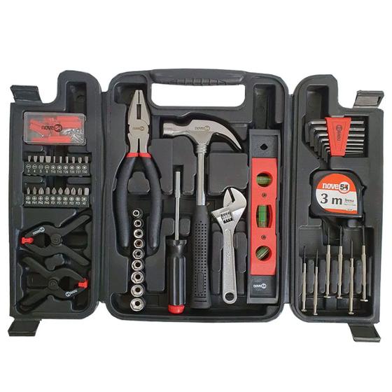 Maleta de Ferramentas Completa para Casa Kit com 131 Peças - Nove54 ...