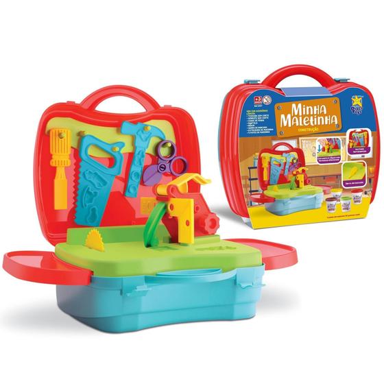 Maleta Maletinha Construção C/ Acessórios - Divertoys - Brincadeiras de ...
