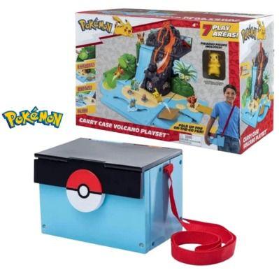Maleta Pokémon- Carry Case Playset Vulcão Pikachu - Sunny ...