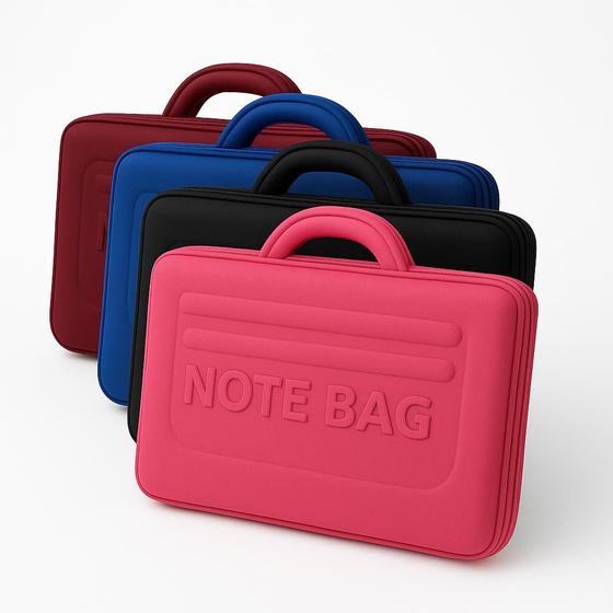 Maleta Rígida Capa Protetora para Notebook Impermeável com Alça e Zíper ...