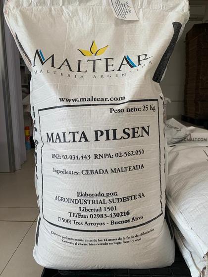 Malte Maltear Pilsen Saca 25Kg - Kit para Preparo de Cerveja Artesanal ...