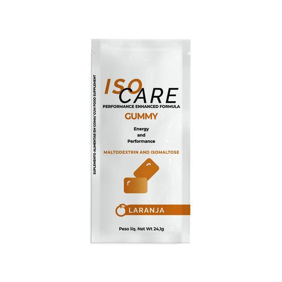 Maltodextrina e Isomaltose - Isocare Gummy - Sabor Laranja - Caixa c ...