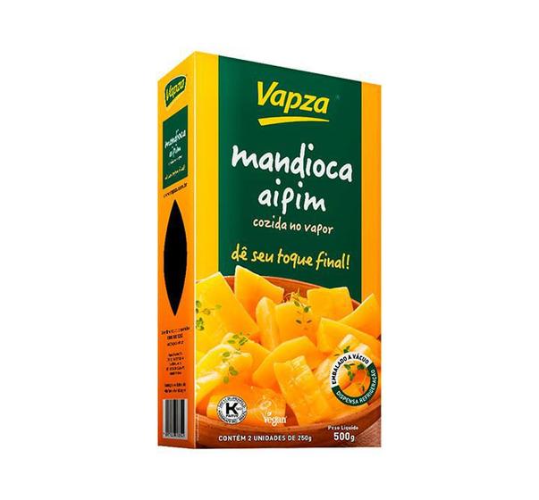 Mandioca Aipim Cozida no Vapor Vapza 500g - Legumes - Magazine Luiza
