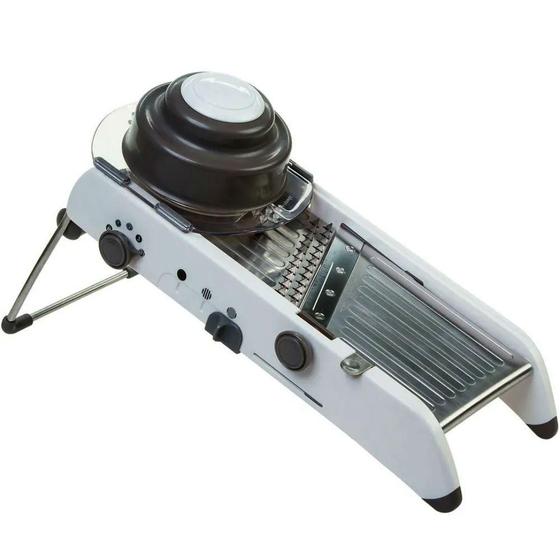 Mandoline Fatiador Profissional 18 tipos de corte Aço Inox GT774 ...
