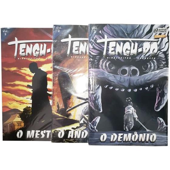 Mangá Tengu-DO Box 3 Volumes Shogun Edição Colecionador - Astral ...