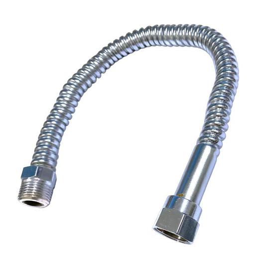 Mangueira de metal flexível aquecedor água 40cm 1/2 - Brazan ...