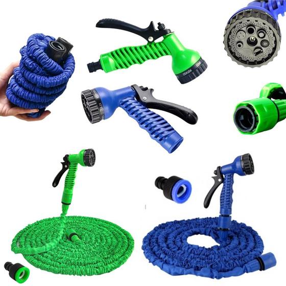 Mangueira Mágica Reforçada Estica Até 15 Metros 07 Jatos - Rocie ...