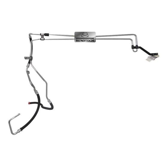 Mangueira Retorno Caixa Direçao Hidraulica Master 8200745294 - Renault ...