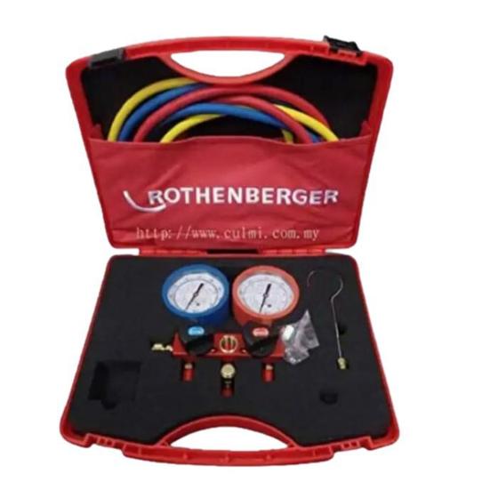 Manifold analogico gas r22 r134a r404a r410a 3 mangueiras 150cm 2 vias ...