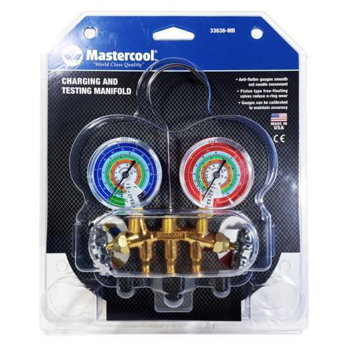 Manifold Ar Condicionado Mastercool Gás R12 R22 R134 R404 - Manômetro ...