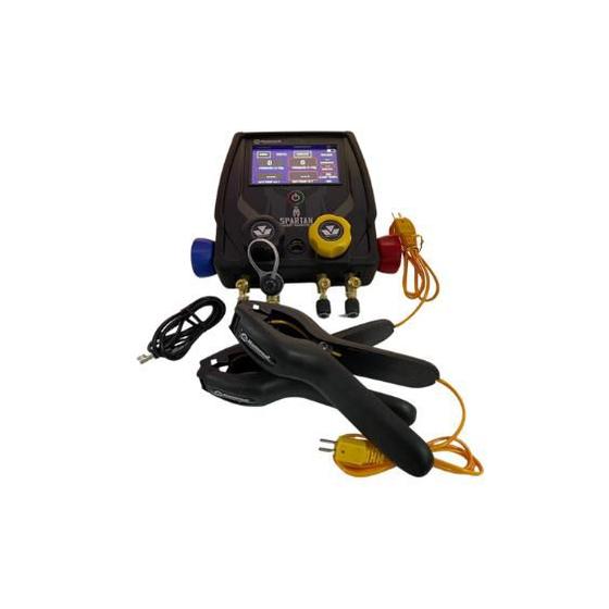 Manifold spartan digital 4 vias bluetooth com pincas mastercool ...