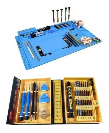 Manta Antiestatica S-160 + Kit Chave Yaxun 6028 - Sinalização e ...