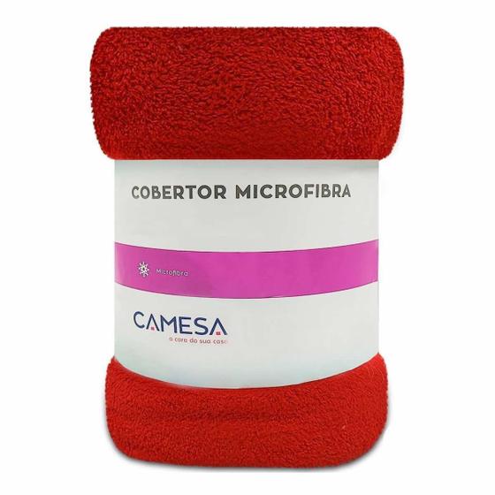 Manta Cobertor Microfibra Aveludada Casal Camesa - Manta - Magazine Luiza