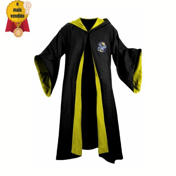 Manto Harry Potter Lufa Lufa Hogwarts Original - Jhonhouse - Cachecol ...