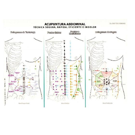 Mapa - Acupuntura Abdominal - Dr. Wu Tou Kwang - Autor: Dr. Wu Tou ...