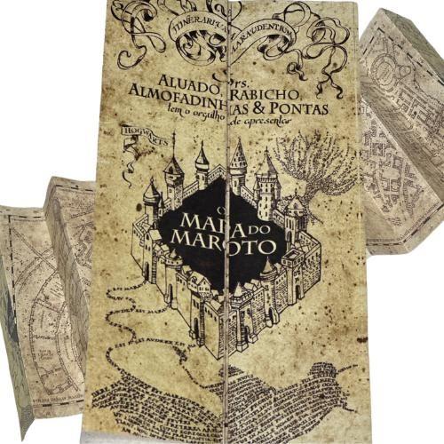 Mapa do Maroto Harry Potter perfeito para cosplay - Fantasia - Magazine ...