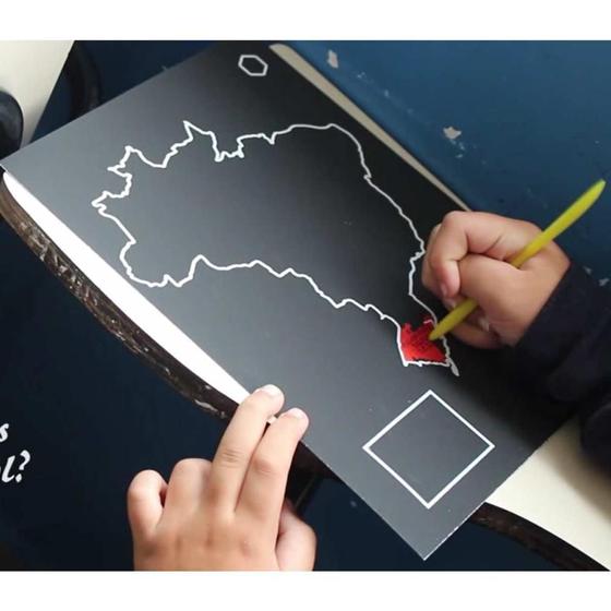 Mapa Escolar Mapa do Brasil A4 C/BASTAO - OFF Paper - Mapas - Magazine ...