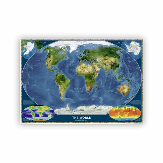 Mapa Mundi Parede Painel Lona 03 - Micro Oficina - Mapas - Magazine Luiza