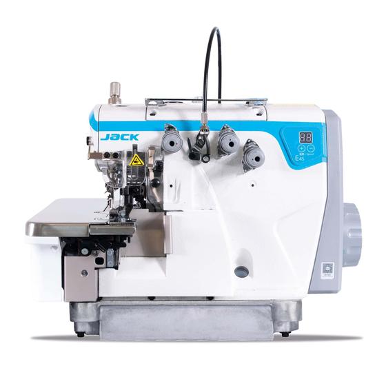 Máquina Costura Overlock Industrial Com Embutidor Jack - E4S - Máquina de Costura Doméstica ...